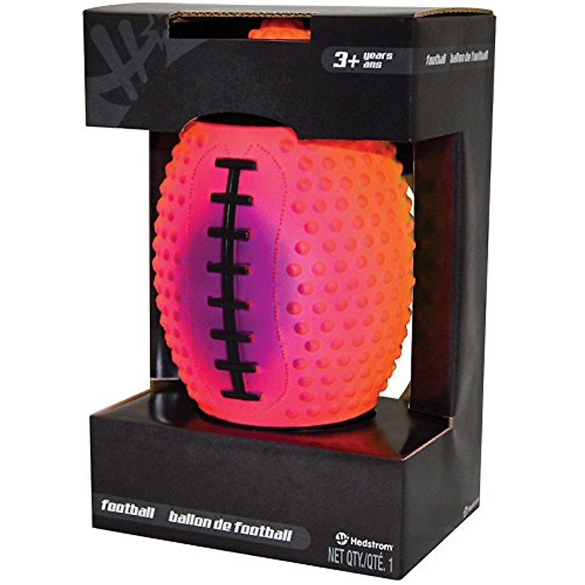 BALL BOUNCE AND SPORT INC Football Rubber Neon8.5, 54-5265BX