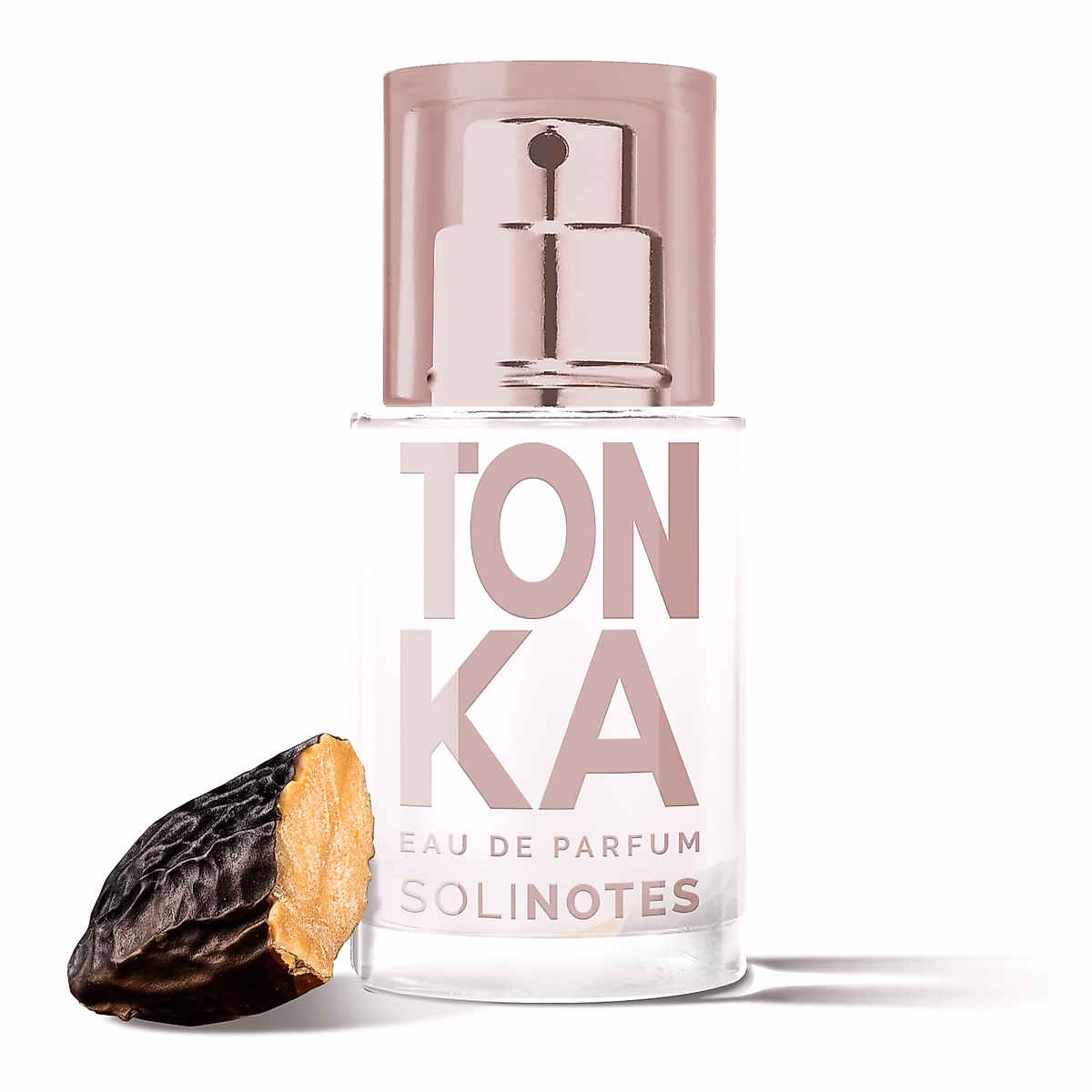 SOLINOTES Tonka Perfume for Women - Eau De Parfum | Delicate Floral and Soothing Scent - Made in France - Vegan - 0.5 fl.oz