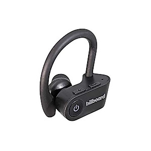 Billboard - True Wireless Secure Fit Sport Earphones, Black, One Size (HSBT-BB2516)