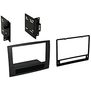 American International Double DIN Dash Kit for Dodge RAM (2006-2008) Complete Kit with Aftermarket Antenna Adapter and Wiring Harness (CDK651CP)