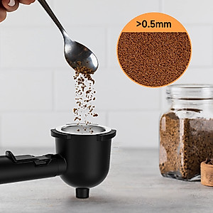 SOWTECH Espresso Coffee Machine Cappuccino Latte Maker 3.5 Bar 1-4 Cup with Steam Milk Frother White, CM5409-UL