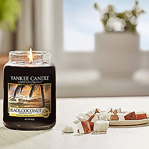 Yankee Candle 5038580013412 jar Large Black Coconut YSDBC2, one Size