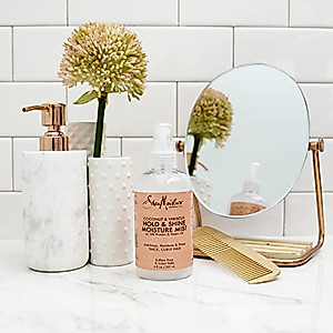 SheaMoisture Curly Hair Products, Coconut & Hibiscus Bundle Includes Frizz Free Curl Mousse 7.5 Fl Oz, Curl Enhancing Smoothie 12 Oz, Hold & Shine Moisture Mist 8 Fl Oz, Hair Styling Products