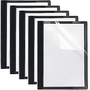 Report Covers Presentation Folders Clear Folder Front Cover (30 Set) - 8.5 x 11 - Portfolio Folder - Resume Portfolio Folder - Premium Clear Report Covers - Clear Folders for Documents Plastic