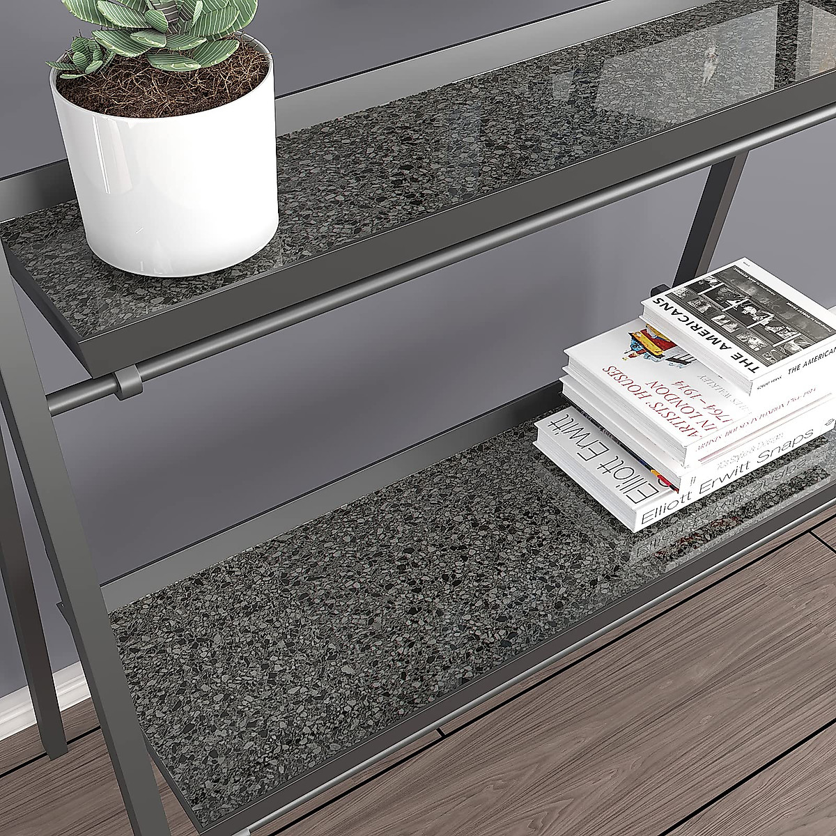 VEELIKE 15.7''x 118'' Granite Contact Paper for Kitchen Countertops Waterproof Marble Contact Paper Peel and Stick for Bathroom Counter Top Self Adhesive Vinyl