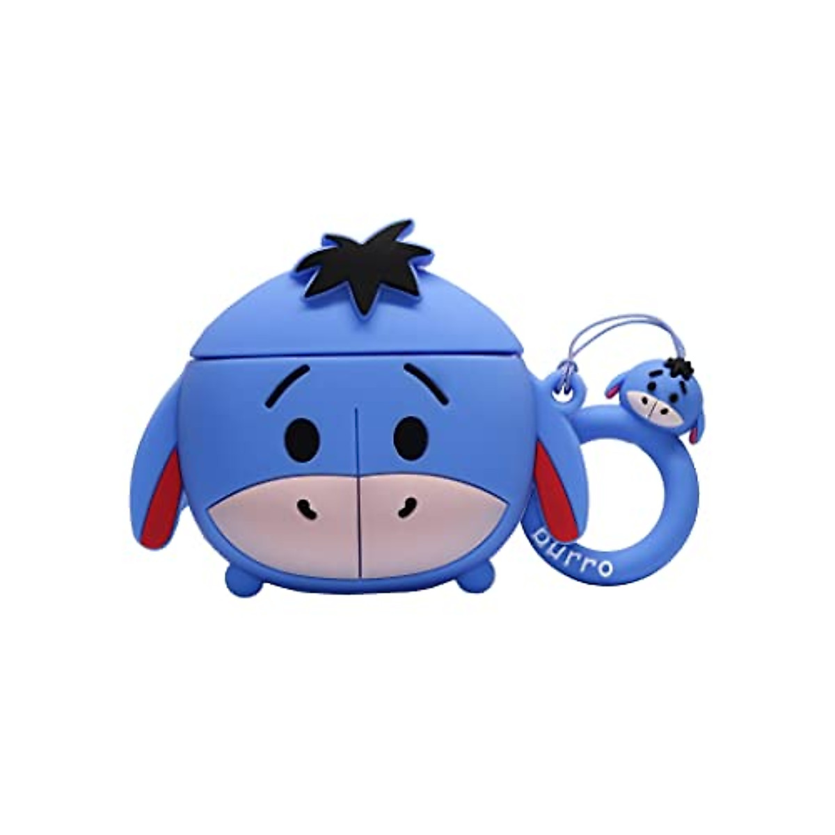 Cartoon Case for Apple AirPods 2/1 AirPods Case Adorable Cover 3D Protective Cases Shockproof Silicone Shell Anti-Fall Cover for AirPods Charging Cute Case (AirPods 2/1, Cute Donkey)