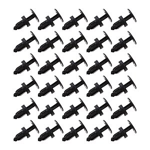 SING F LTD 30x Windscreen Cowl/Scuttle Panel Trim Clips Compatible with Honda 91508-SR3-000 PFKL1012071 Car Retainer Plastic Push Fit Rivets Fasteners Trim Clips Car Parts