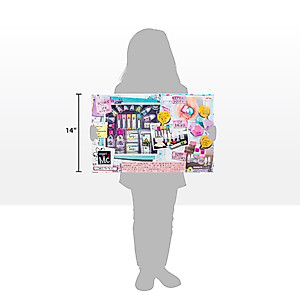 Project MC2 Ultimate Spa Studio Stem Science Cosmetic Kit by Horizon Group USA, Make Your Own Crystal Soaps,5 DIY Lip Balms & Fragrant Body Lotions, Choose between 6 Scents & More, Multicolored