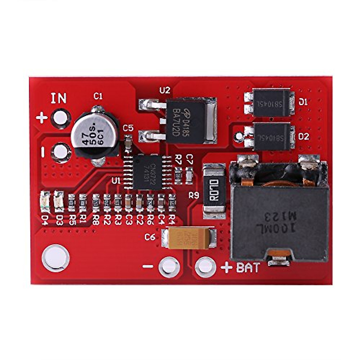 Mppt Lithium Ion MPPT Controller - 12V MPPT Solar Panel Controller 3 Series Lithium Li-ion 18650 Battery Charging Module