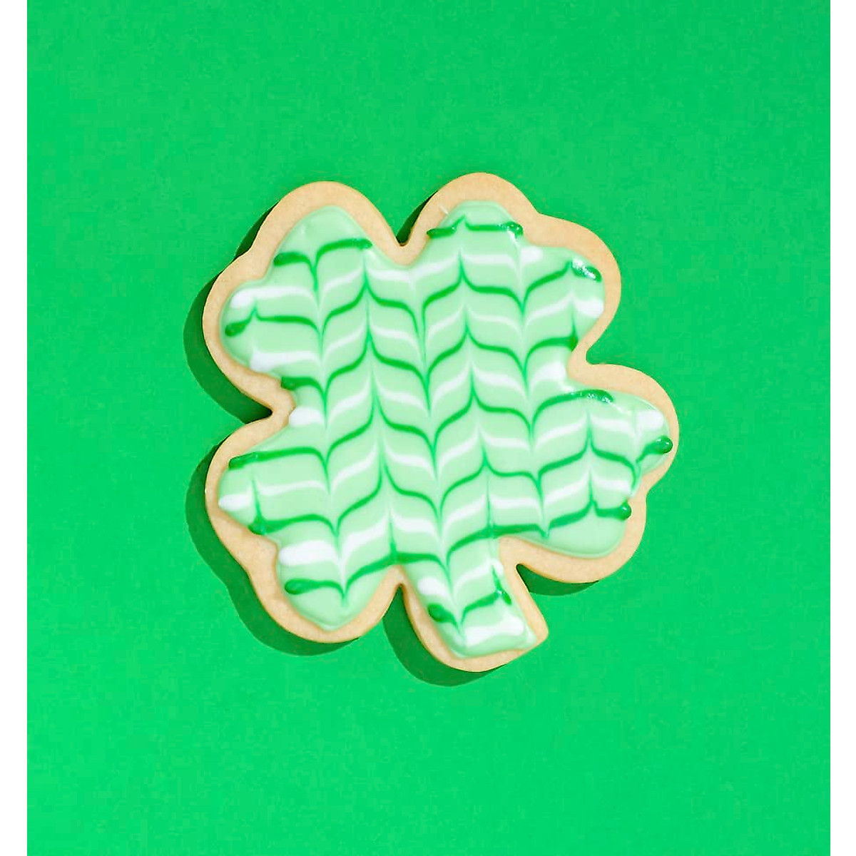 Sweet Cookie Crumbs St Patrick's Day Clover Cookie Cutter Set, 3 Piece, Stainless Steel, Shamrock