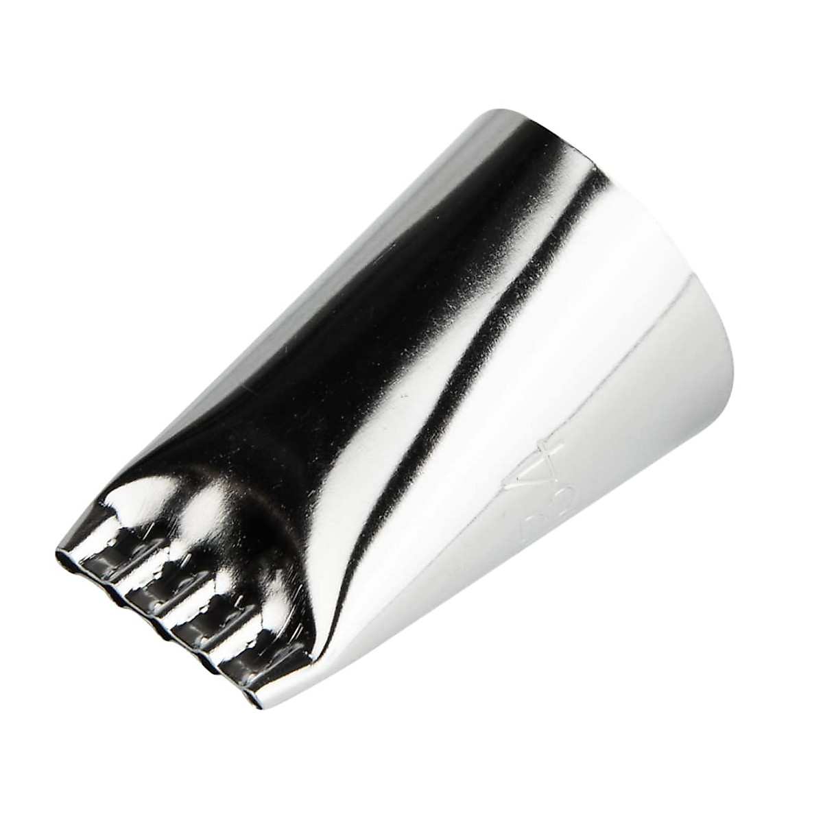 Restaurantware Pastry Tek Icing Tip 1 Musical Scale Decorating Tip - #134 Dent-Resistant Stainless Steel Cake Tip Dishwasher-Safe Decorate Cupcakes Cakes or Cookies
