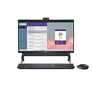 Dell Inspiron 5400 AIO 23.8 Inch FHD Touchscreen All in One, Intel Core i3-1115G4, 8GB 2666MHz DDR4 RAM, 1TB SATA HDD, Intel UHD Graphics, Windows 10 Home