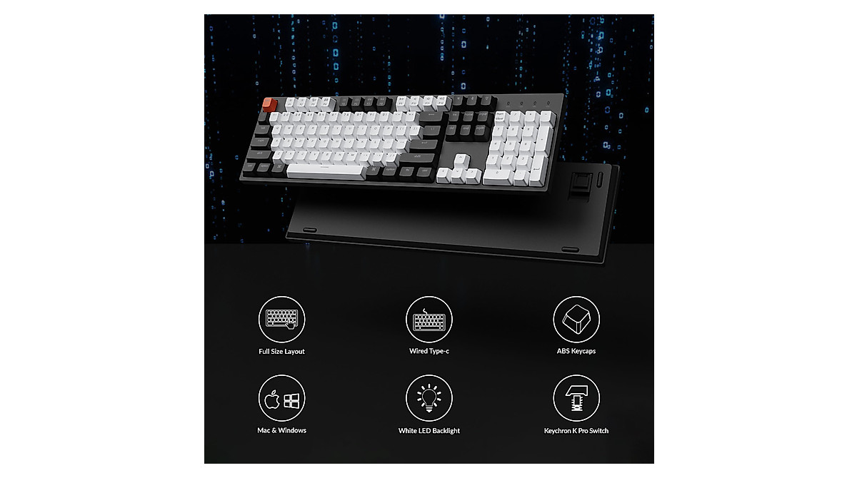 Keychron C2 Wired Mechanical Keyboard for Mac & Windows