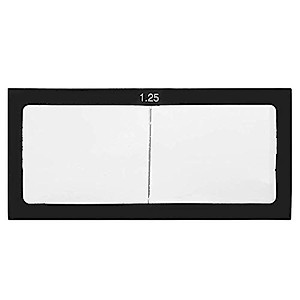 Magnifying Welding Lens, Eye-Protecting Welding Helmet Magnifier Lens 0.75/1.25/1.75/2.25 Diopter Welding Helmet Magnifier/Cheater Lens(1.25)