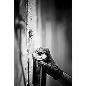 Montana Cans BLACK Spray Paint, 400ml, Slimer (MXB-6010), 13.5 Fl Oz (Pack of 1)