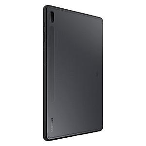 OtterBox Sleek Series Case for Samsung Galaxy Tab S7 FE 5G, Shockproof, Drop Proof, Ultra-Slim, Protective Thin Case, Clear/Black, Non-Retail Packaging