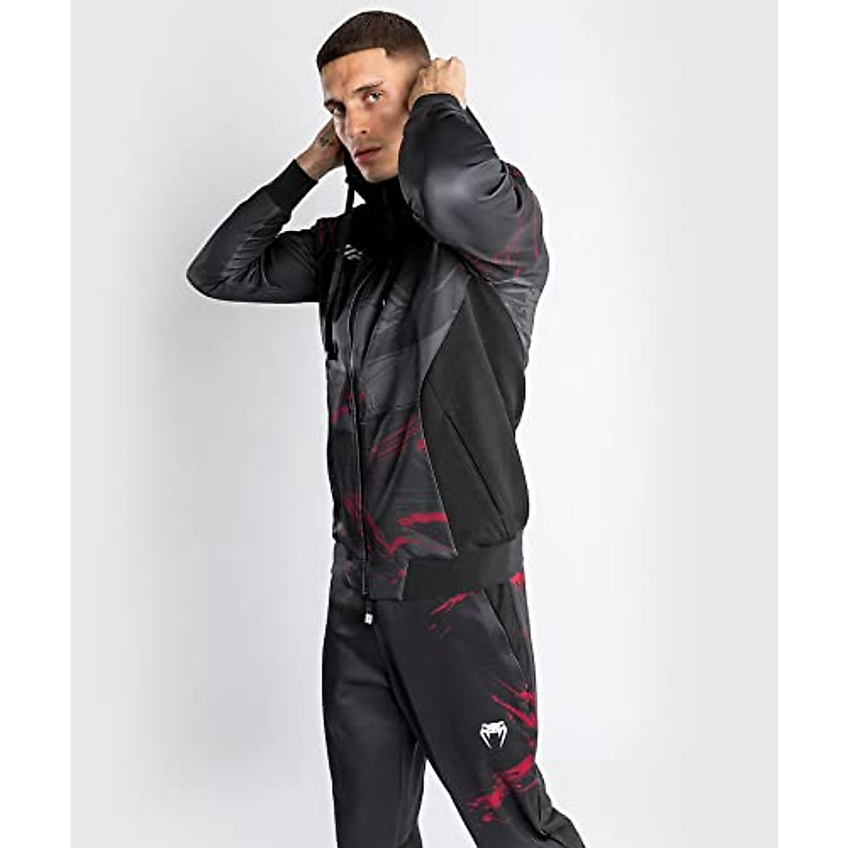 Venum Men's Standard Hoodie, Black, XX-Large