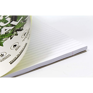 Silvine A4+ Carbon Neutral Wirebound Notebook - Lined with Margin, 120 Pages of Premium CO2 Neutral Paper. Ref R302 [Pack of 5], White