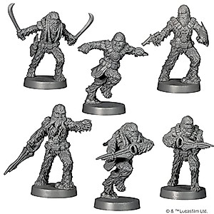 Star Wars: Legion Wookie Warriors Unit Expansion - Powerful Wookiees! Tabletop Miniatures Game, Strategy Game for Kids and Adults, Ages 14+, 2 Players, 3 Hour Playtime, Made by Atomic Mass Games