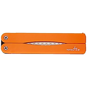 Taidea T1051D 360/600 Grit Folding Diamond Knife Sharpener/Double-Sided Sharpening Stone