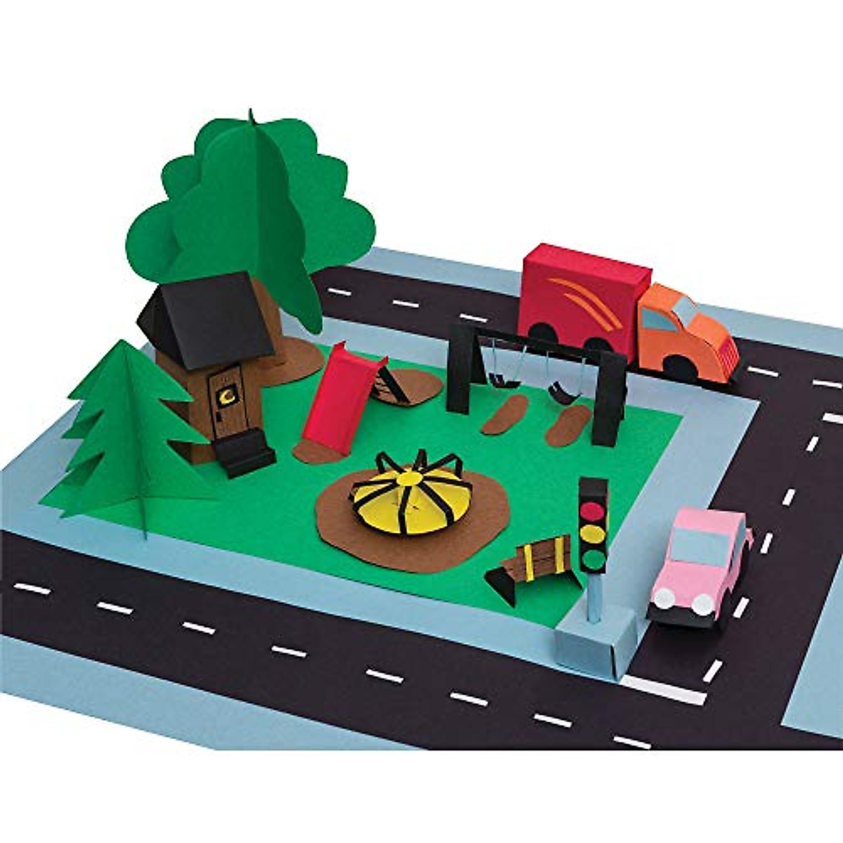 Riverside 3D Construction Paper, Salmon, 9" x 12", 50 Sheets