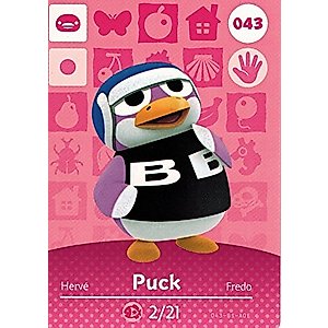 Animal Crossing Happy Home Designer Amiibo Card Puck 043/100 by Nintendo