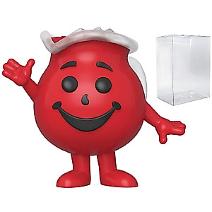 POP Ad Icons: Kool-Aid - Kool-Aid Man Funko Vinyl Figure (Bundled with Compatible Pop Box Protector Case), Multicolor, 3.75 inches
