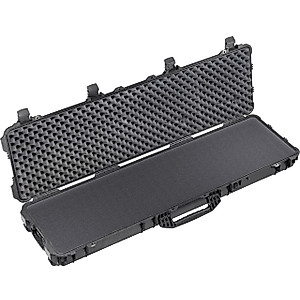 Pelican Protector 1750 Long Case - Multi-Purpose Hard Case with Foam - Tripod, Camera Equipment, Sportsmans Rifle Case, Electronics Gear, and More (Black)