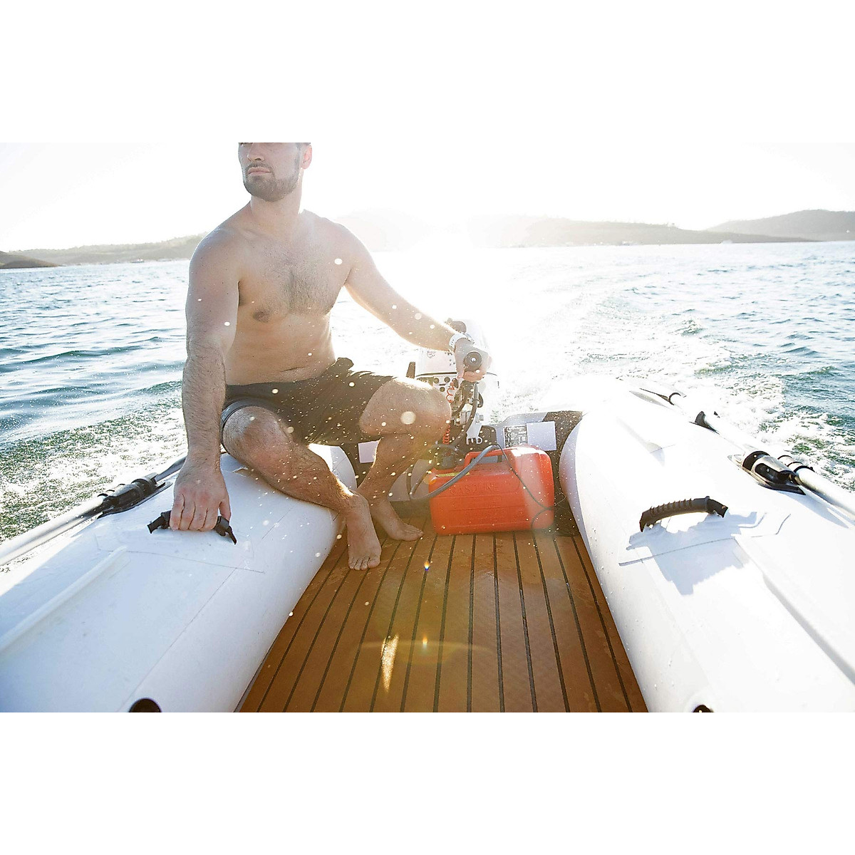 Inflatable Sport Boats - Swordfish 10.8' - Model SB-330A - Air Deck Floor Premium Heat Welded Dinghy with Seat Bag