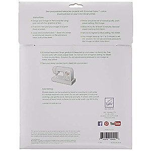 June Tailor Sew-in Colorfast Fabric Sheets,8.5 x 11 Inch