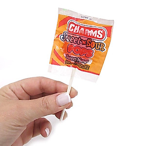 28 Pc Charms Sweet Sour Pops Lollipop Sucker Stick Candy Lollypops Party Favors