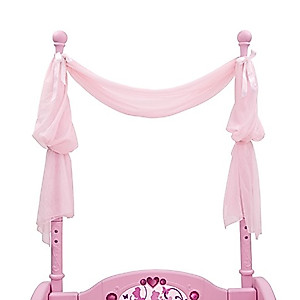 Delta Children Disney Princess Carriage Toddler-to-Twin Bed