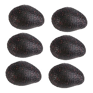 IMIKEYA 6pcs Imitation Avocado Home Decor Artificial Fruit Decor Faux Avocados Fake Fruit Decor Festival Decorations Photography Props Artificial Greenery Fruits Household Foam Accessories