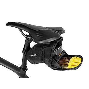 Topeak Aero Wedge Pack, w/ Fixer F25, Medium , Black