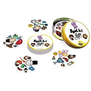 Spot It! Harry Potter Card Matching Game | Fun Family Game Night | Travel Game for Ages 6+ | 2-8 Players | 15 Min Playtime | By Zygomatic