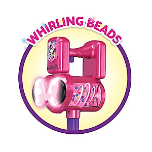 Disney Junior Minnie Mouse Sparkle 'N Clean Play Vacuum with Lights and Sounds, Pretend Play, Officially Licensed Kids Toys for Ages 3 Up by Just Play