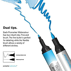 Winsor & Newton ProMarker Watercolor Marker, Payne's Gray