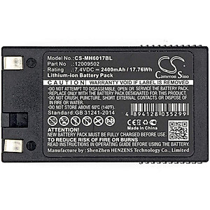 Replacement Battery for Pathfinder 6032 12009502 603 6039 6057 6017 6017 Handiprint 6032 fits Part no 12009502 120095
