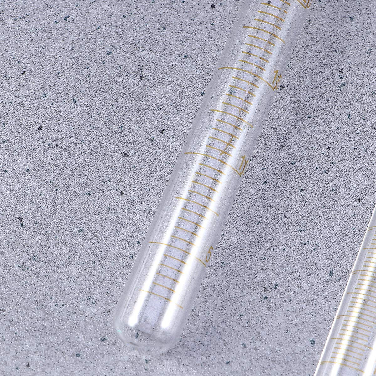 8PCS Graduated Glass Test Tube with Screw Caps, High Temperature Resistant, Clear Glass Test Tubes for Experiments and Plant Use