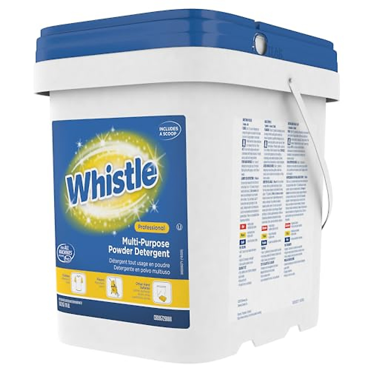Diversey Whistle Multi-Purpose Powder Detergent, Citrus, 19 Lb Pail