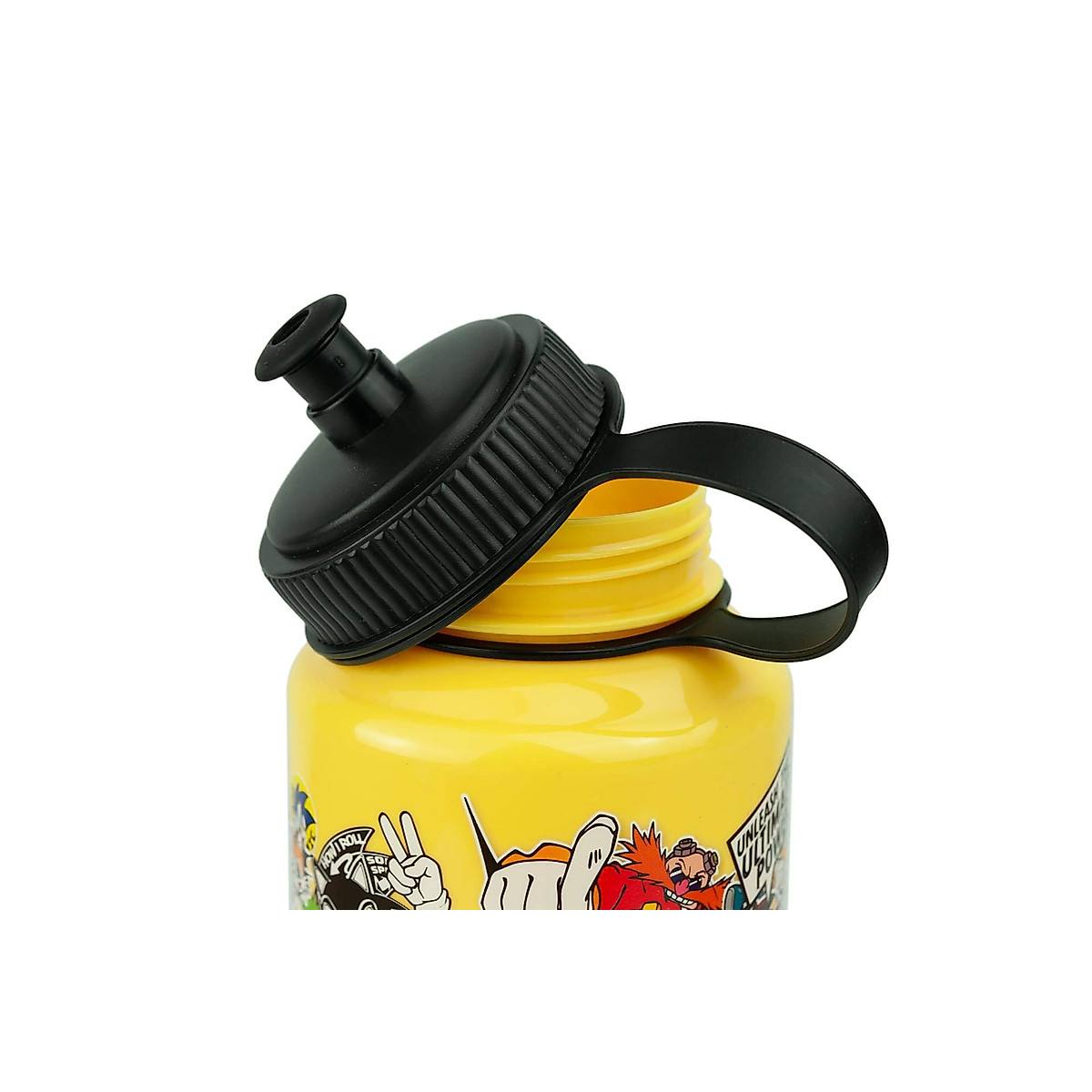 Sonic the Hedgehoge 24 oz Sticker Bomb Water Bottle By Just Funky