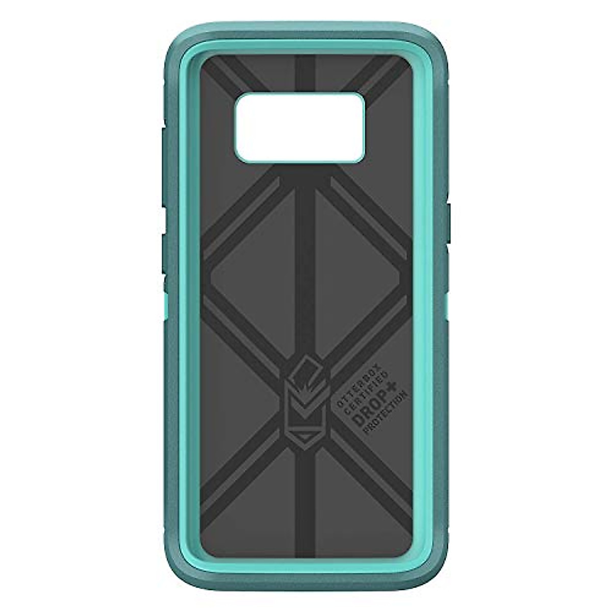 OtterBox Defender Series for Samsung Galaxy S8 Case Only - Bulk Packaging - Aqua Mint Way (Aqua Mint/Mountain Range Green)
