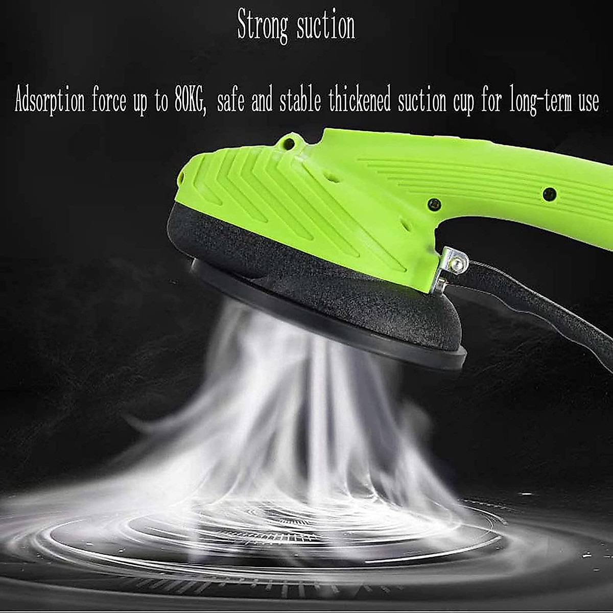 UZIAH Tile Tiling Machine, Tile Laying Vibrator, for Wall Tiles Tile Tiling Machine Hand-Held Tile Tiler for 80Cm Floor Tiles with 1 Battery