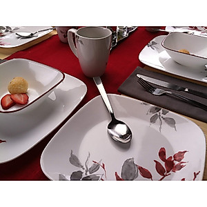 Corelle Square Kyoto Leaves 16-pc Set