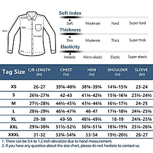 Little Donkey Andy Women's UPF 50+ UV Protection Shirt, Long Sleeve Fishing Shirt, Breathable and Fast Dry Blue XXL