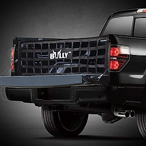 Bully TR-03WK Black Nylon Universal Fit Truck Heavy Duty Full-Size 60" x 18" Cargo Tailgate Net For Trucks from Chevy (Chevrolet), Ford, Toyota, GMC, Dodge RAM, Jeep