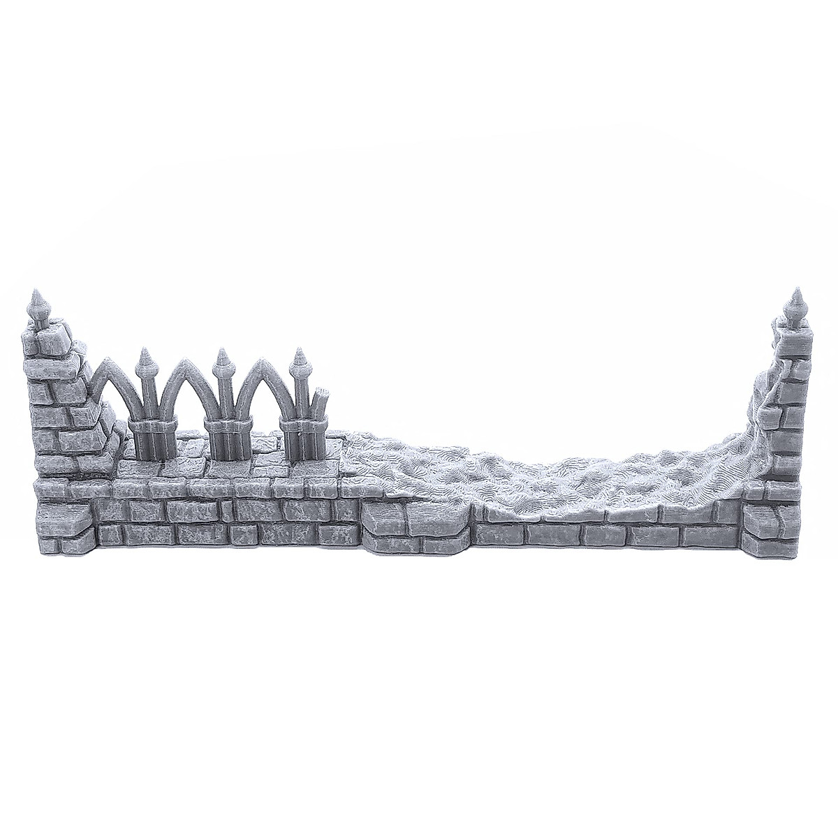 Cemetery Ruins Bundle by Terrain4Print, 3D Printed Tabletop RPG Scenery and Wargame Terrain for 28mm Miniatures