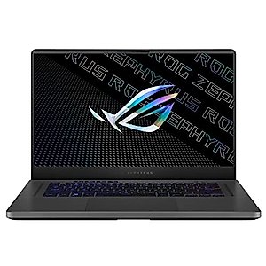 ASUS ROG Zephyrus 15.6-inch WQHD 165Hz, 1TB SSD, 3.3GHz Ryzen 9 Gaming Laptop (16GB RAM, Ryzen 9 6900HS, GeForce RTX 3070 Ti, Windows 11 Home, Eclipse Grey) GA503RW-G15.R93070T (2022 Model)