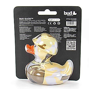 GI (Military) Rubber Duck by Bud Ducks | Elegant Gift Packaging - "Hut!,Hut!,Hut!" | Child Safe | Collectable