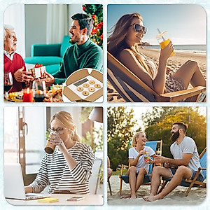 6 Pack Glass Tumbler with Lid and Straw, 24 oz Reusable Boba Smoothie Cups Iced Coffee Mason Jar Drinking Glasses for Bubble Tea, Beer.